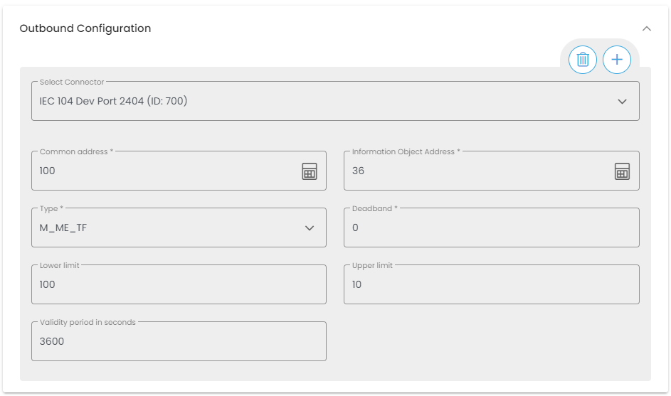 niotix IEC-60870-5-104